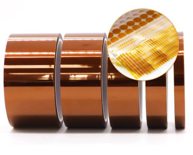 Polyimide Kapton tape close-up view