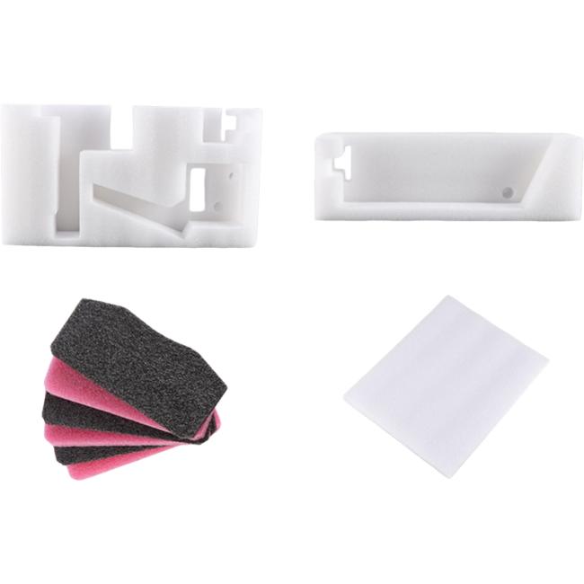 Close-up view of EPE foam closed-cell structure and texture