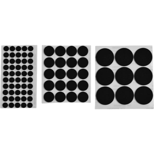 Close-up view of EVA foam pads demonstrating thickness and surface texture