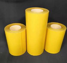 Ultra-thin clear PET double-sided tape roll with transparent adhesive surface