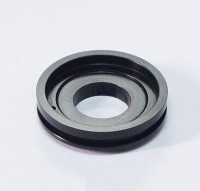 中国 高精度注文CNCは鋼鉄CNCサービス黒いSandblaskのキャップ ナットを旋盤にかける 販売のため