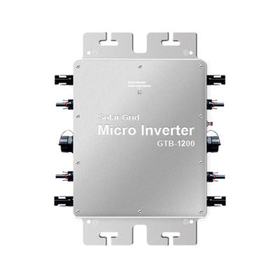 China 1200Watt Micro Grid Tie Inverter Power Plug On Grid Tuya Smart Solar Micro Pv Inverter On Grid Micro Inverters for sale