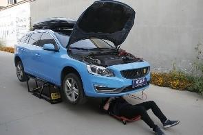 중국 이중 실린더 수압 승강장 3500kg 휴대용 빠른 승강장 차 잭 CE 인증 판매용