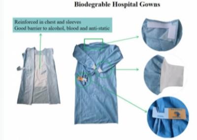 Cina L'ospedale eliminabile biodegradabile abbiglia la pasta di cellulosa non tessuta in vendita