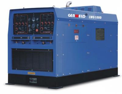 China GENWELD 1000 Amp diesel welder generator with Carbon Arc Gouging for oil and gas pipeline repair for sale