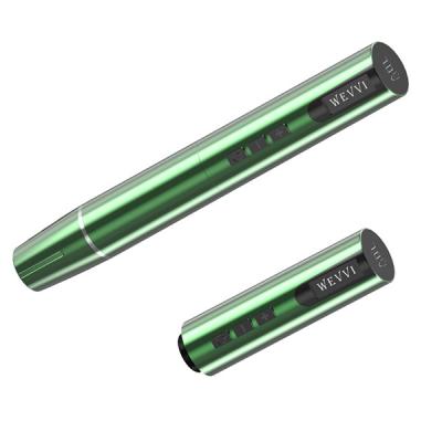 Cina Materiale permanente della lega di alluminio dei semi della macchina del tatuaggio di trucco di colore verde 5W in vendita