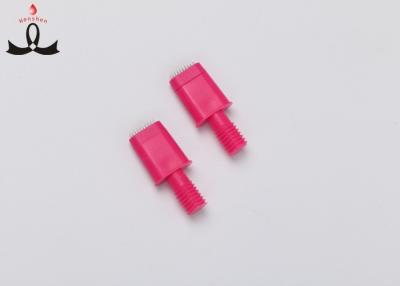 China Microblading descartável que protege a Nenhum-casca cor-de-rosa das fileiras do plástico #38 quatro para agulhas dos bordos à venda