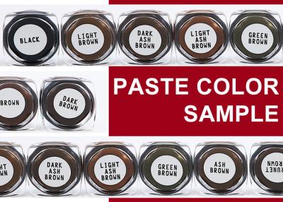中国 3MLサンプルLushcolorの眉毛の練習のための永久的な構造のクリームの顔料 販売のため