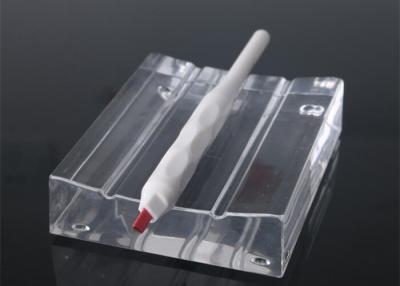 中国 3D額の白く使い捨て可能な手動入れ墨のペン/Microbladingは付けられた#12刃に用具を使います 販売のため
