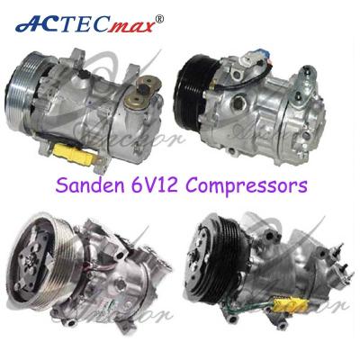 China 6000rpm - auto compressor da C.A. 8000rpm com Sanden SD6v12/SD7H15 R134a à venda