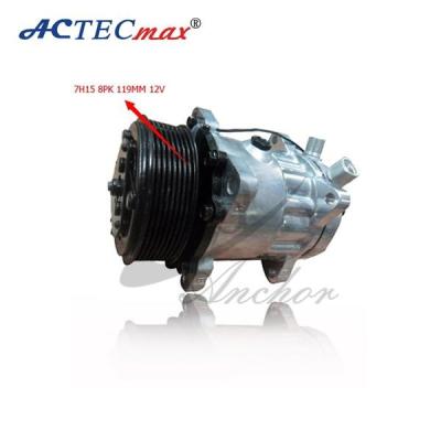 China Compressor universal da C.A. de 7H15 12V auto, compressor do condicionador de ar para o carro à venda