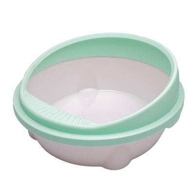 중국 대중적인 현대 고양이 배설용상자 상자 로고 인쇄 작은 동물을 위한 플라스틱 고양이 배설용상자 상자 판매용