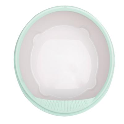 중국 대중적인 현대 고양이 배설용상자 상자 로고 인쇄 작은 동물을 위한 플라스틱 고양이 배설용상자 상자 판매용