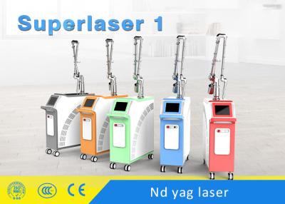 中国 1064nm Nd Yag Qスイッチ レーザーの入れ墨の取り外し機械、色素形成の取り外し機械 販売のため