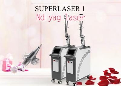 Cina Macchina permanente di riduzione dell'acne della pigmentazione del laser del ND Yag del commutatore di rimozione Q del tatuaggio in vendita