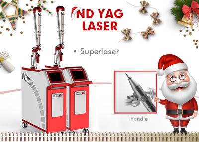 Cina Sistema laser del ND Yag del commutatore di rimozione Q della lentiggine con lo schermo a 10,4 pollici in vendita