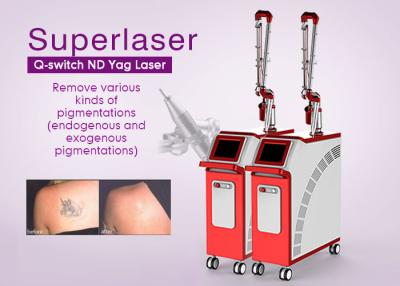 Cina Macchina professionale del laser del ND Yag del commutatore di 1064nm 532nm Q per rimozione della pigmentazione del tatuaggio in vendita