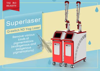 Cina laser del ND Yag del commutatore di 1064nm 532nm Q per rimozione del tatuaggio e ringiovanimento della pelle in vendita