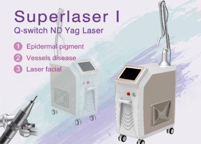 Cina Rimozione del tatuaggio della buccia del carbonio con il laser del ND Yag del Q-commutatore di 1064nm 532nm 1320nm in vendita