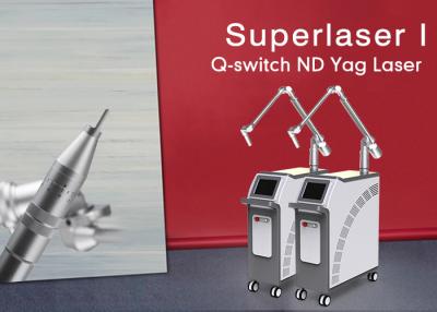 Cina una macchina Yag Prefessional del laser del ND Q-commutatore di 532nm/da 1064 nanometri per il tatuaggio/la rimozione voglia della pigmentazione in vendita