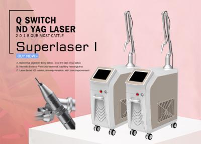 Cina 1064 nanometro/532nm Q ha commutato l'attrezzatura 1000VA di rimozione del tatuaggio del laser del ND Yag in vendita