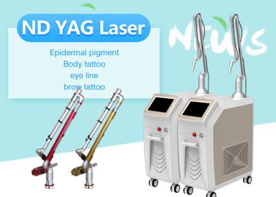 Cina macchina di rimozione del tatuaggio del laser del ND Yag del commutatore 532nm/di 1064nm Q nessun effetto collaterale in vendita