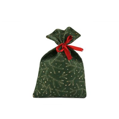 Cina Borse di cordone su ordine amichevoli eco- per l'imballaggio del regalo di Natale dei bambini in vendita