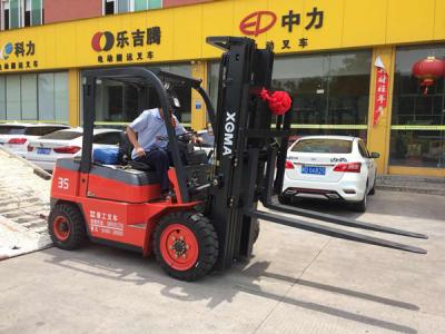 China Diesel - caminhão de empilhadeira posto do contrapeso, empilhadeira de 3,5 toneladas com Seat confortável à venda