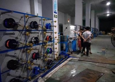 China máquina da extrusora do cabo ótico de 50*26 120m/min Ftth para o fio interno das telecomunicações à venda