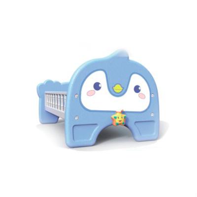 Cina Wood kindergarten kids bed plastic stackable cartoon beds for wholesale in vendita