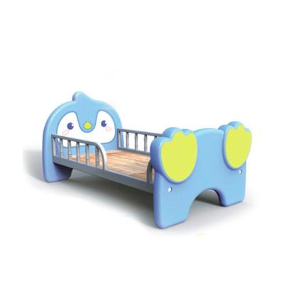 Cina kindergarten plastic stackable preschool children bed in vendita