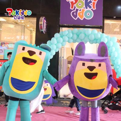 Cina Can wear large interactive cute anime doll cartoon children puppet in vendita
