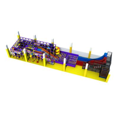 Cina Accept Custom Indoor Amusement Square Children Playground Trampoline Park in vendita