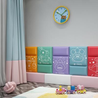 Cina Cartoon Kindergarten Wall Soft Cushion in vendita