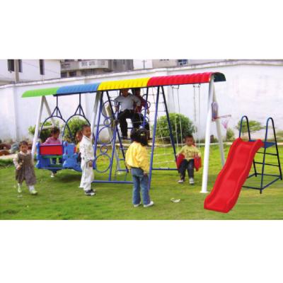 Cina Children outdoor playground swing equipment set for garden in vendita