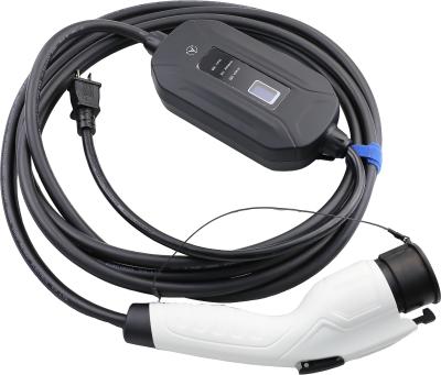 Cina Type A 240V Type 1 16A Level 1 Electric Vehicle Charging Plug Portable AC EV Charger in vendita