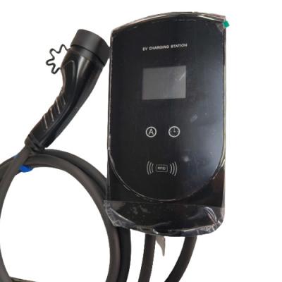 Cina EV Charger 22KW 32A Wallbox Type A DC6mA 8/10/13/16/32A Electric Charger Car Station 415V Wall-mounted EV Charger in vendita