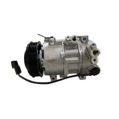 Cina COMPRESOR FOR HYUNDAI ACCENT BLUE MOTOR 1.2 DVE12 117mm 6PK car auto air condition compressor parts in vendita