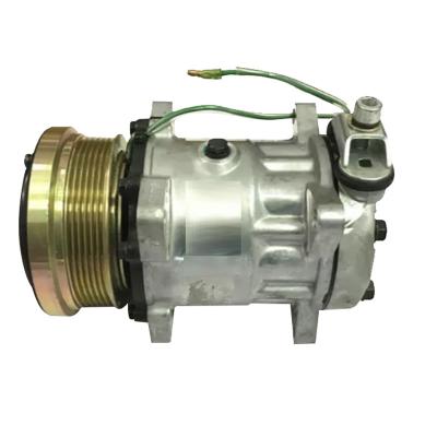 Cina China manufacturer ACTECmax brand 24V 7H15 auto ac air conditioner compressor sanden a/c for HOWO in vendita