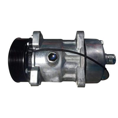 Китай Wholesale 8PK 12v AC air condition car body part auto 7H15 compressor for Maquina New Holland продается