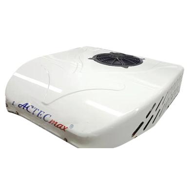 China Battery power roof top m12v parking cooler truck cab air conditioner 12v 24v for farm machinery à venda