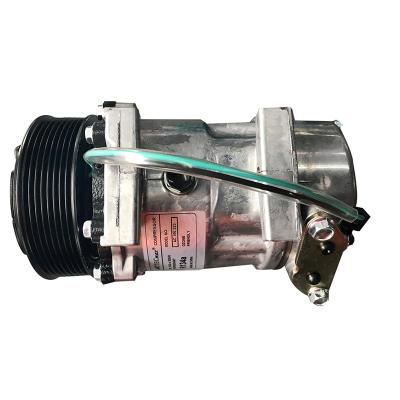 Cina Wholesale SD8067 7980 10575186 1376998 7h15 24v dc refrigeration ac compressor for SCANIA P4 in vendita