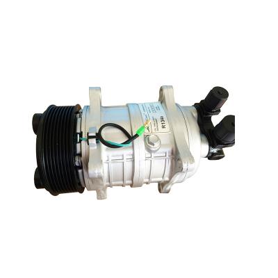 Cina Factory price OEM 43556125 PV8 123 mm vehicle TM16 24v AC compressor car air conditioner for heavy duty in vendita