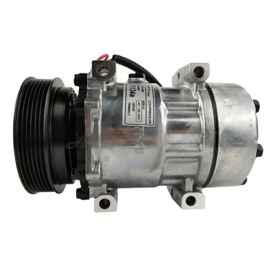 中国 12v R134a pv6 7h15 auto car a/c compressor for cherokee 販売のため