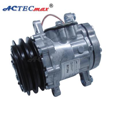 中国 OEM 46443509 12V BRIDA VERTICAL sd7b10 sanden 7b10 auto ac compressor 販売のため