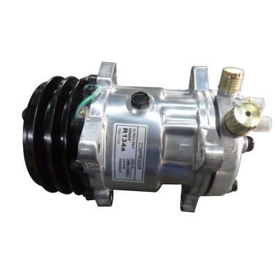 China Wholesale Universal 5H14 Auto AC Car Compressor R134a 24V With Air Valve RC.600.027 Te koop