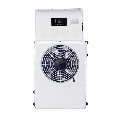 China China supplier Split and top mount Electric 12 volt tractor cab air conditioner à venda