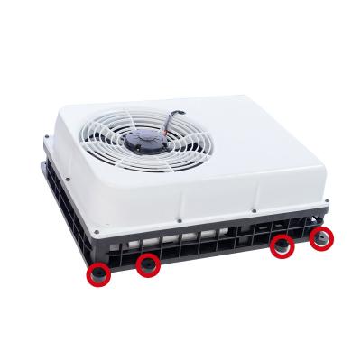 China Electric battery spilt and van roof top 24v 12v dc air conditioner for truck tractor Camper Caravan RV à venda