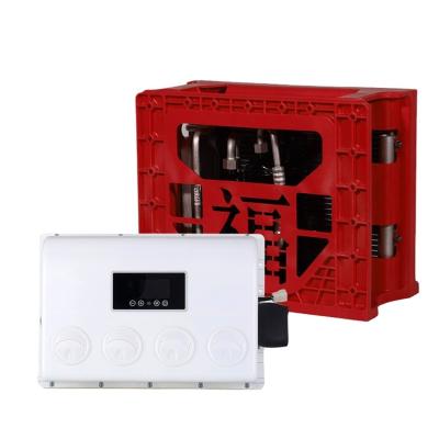 China 2020 new 12v 24v battery power electric truck car air conditioner for excavator engineering vehicle à venda