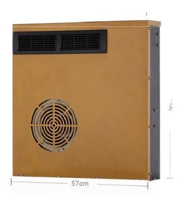 China Wholesale 2800w battery power electric truck cabin air conditioner 24v for caravan tractor à venda